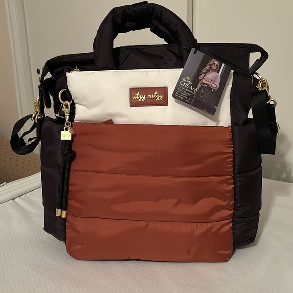 Itzy Ritzy | Bags | Itzy Ritzy Coffee Cream Dream Convertible | Poshmark